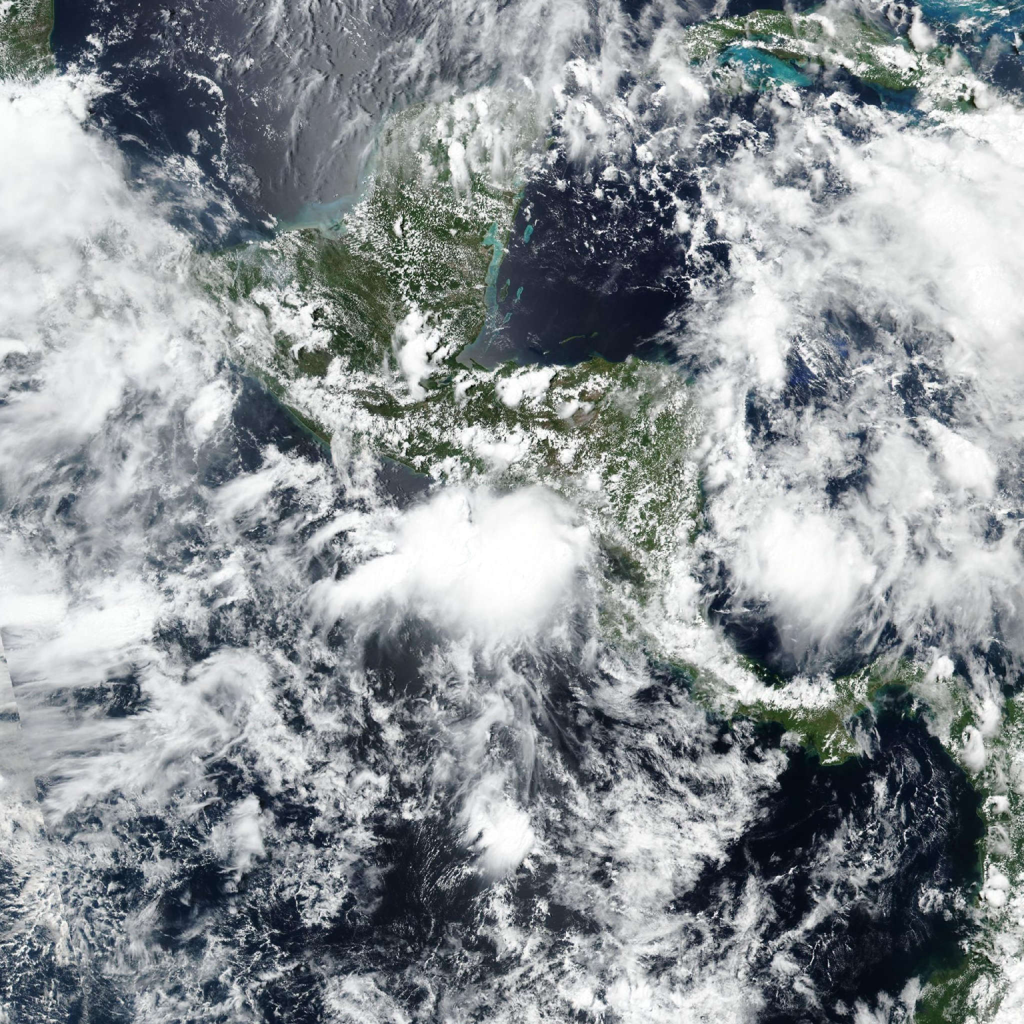 Tropical Storm Cristina 2026 | Zoom Earth