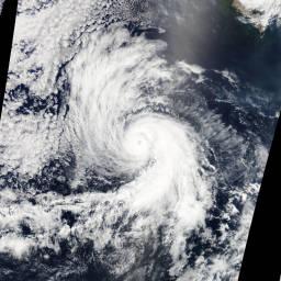 Major Hurricane Daniel 2012 | Zoom Earth