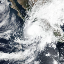 Major Hurricane Lidia 2023 | Zoom Earth